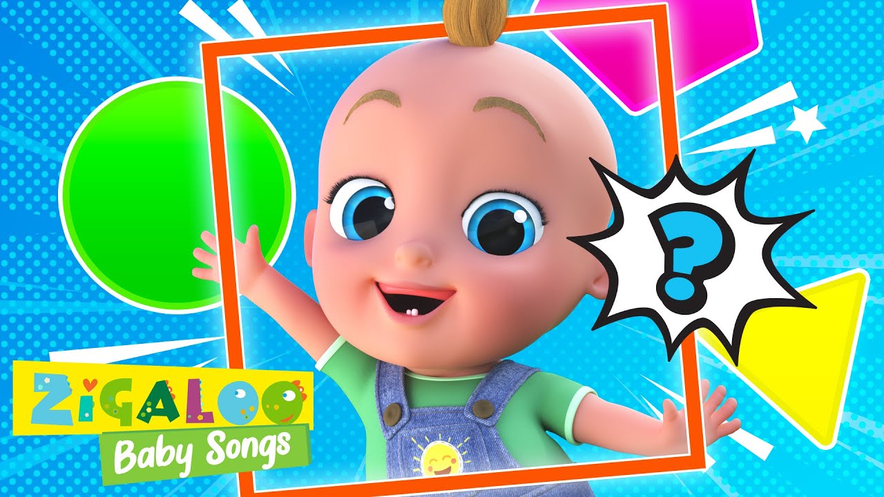 Shapes Song (Square, Triangle, Circle) with Johnny and more Kids Videos ...