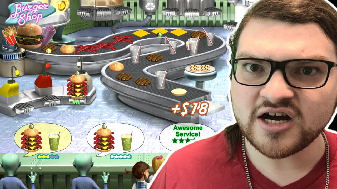 ALIENS!! | Burger Shop - YouTube
