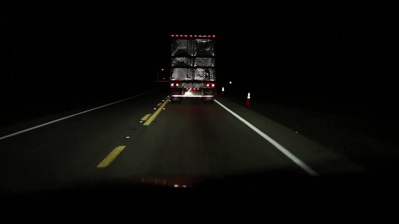 Night Visibility Study - Cropped - YouTube