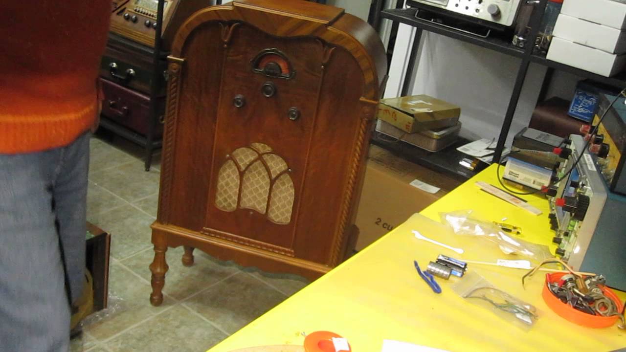 Atwater-Kent Model 80 - YouTube