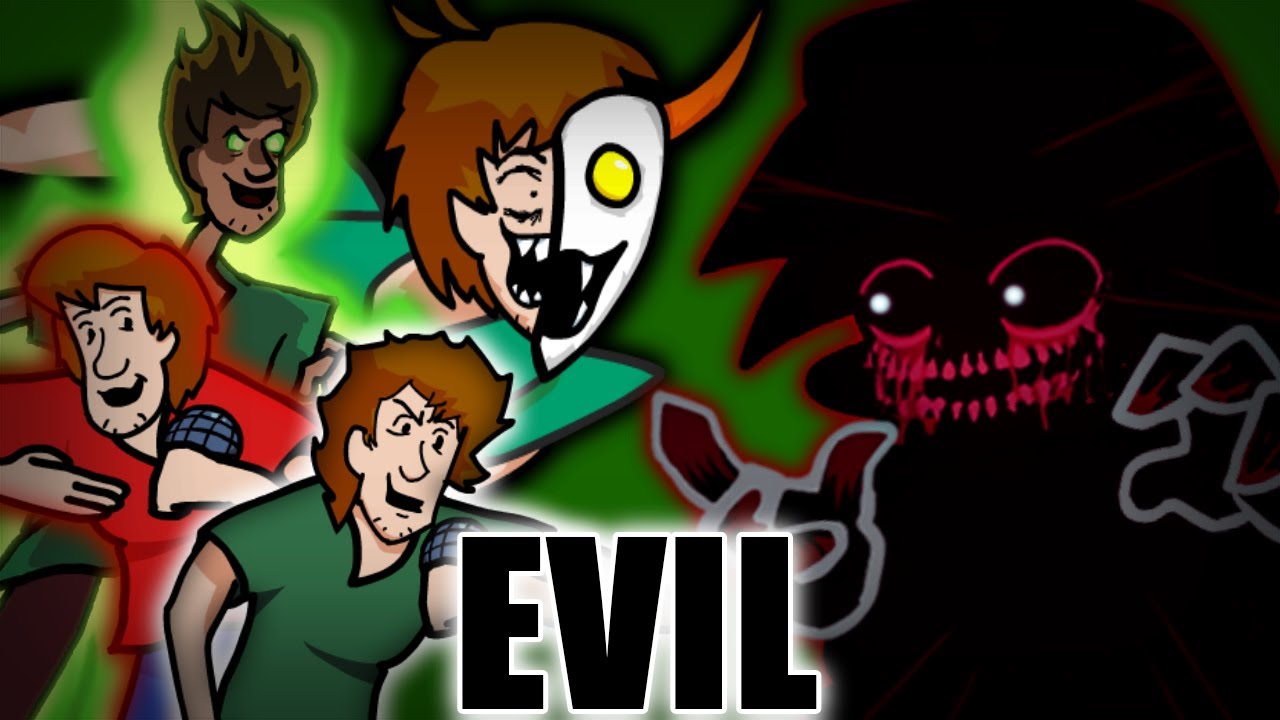 Friday Night Funkin' EVIL BOYFRIEND vs Zephyrus Shaggy, Shaggy, Red ...