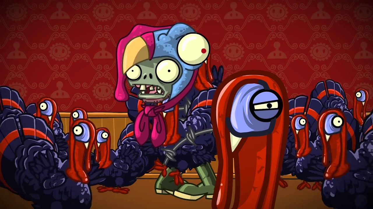 Plants Vs Zombies 2 Food Fight - YouTube