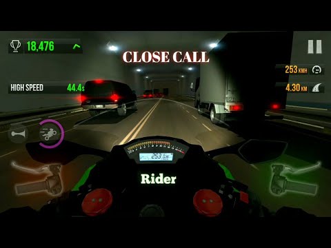 Traffic rider gameplay with satisfya song || Fastest drive motorbike ...