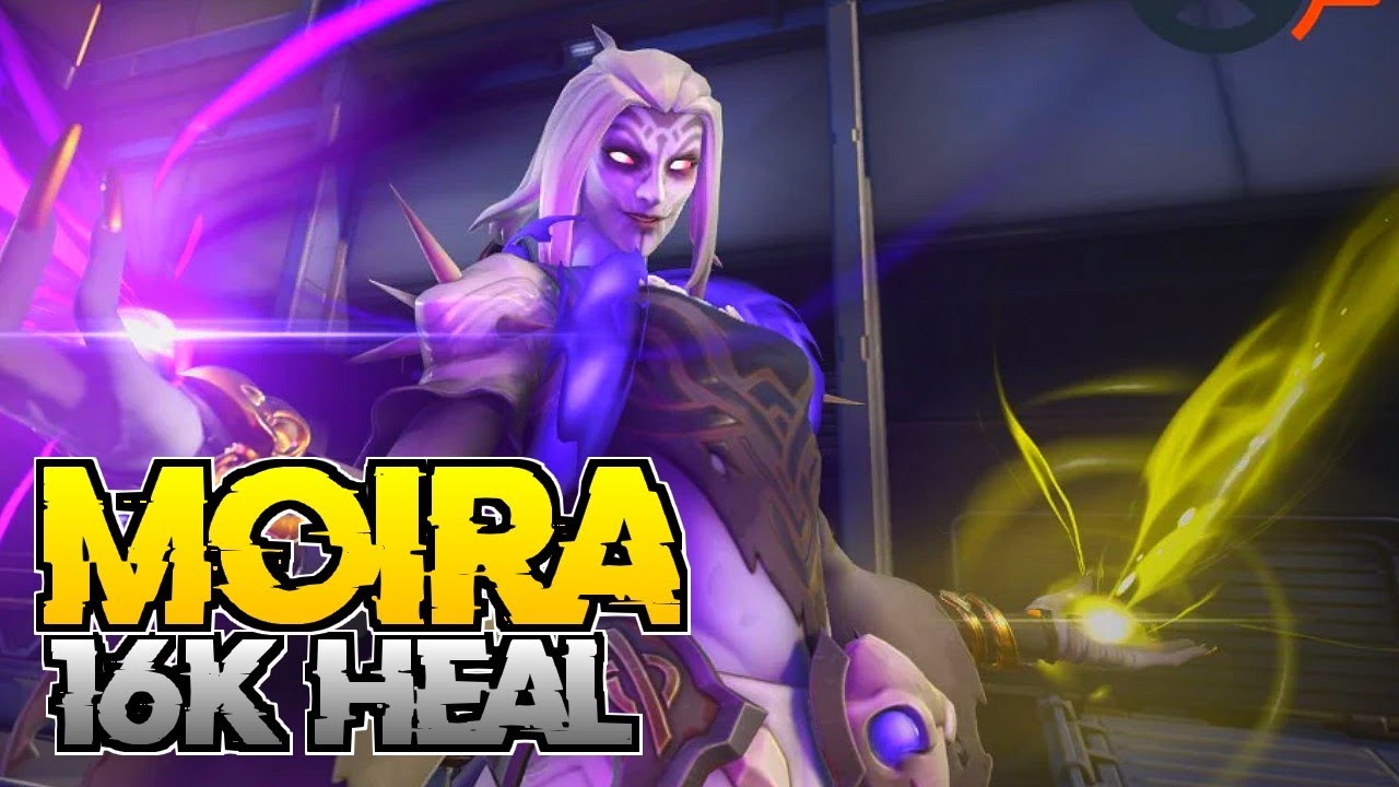 MOIRA 16K HEAL - EICHENWALDE #overwatchbrasil - YouTube