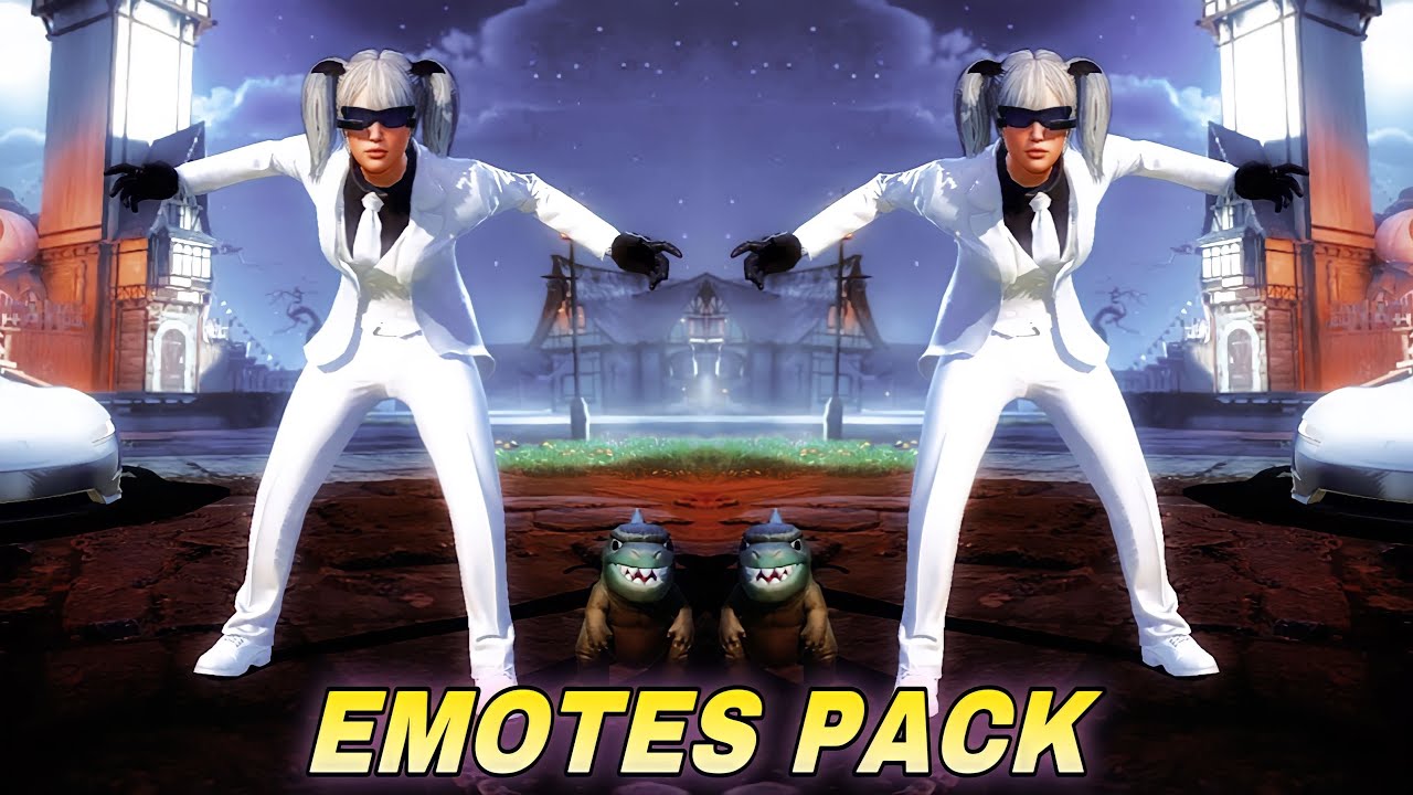 PUBG EMOTES PACK IN MYTHIC & NORMAL LOBBY 🔥 || BOTH MOBILE & iPAD VIEW ...