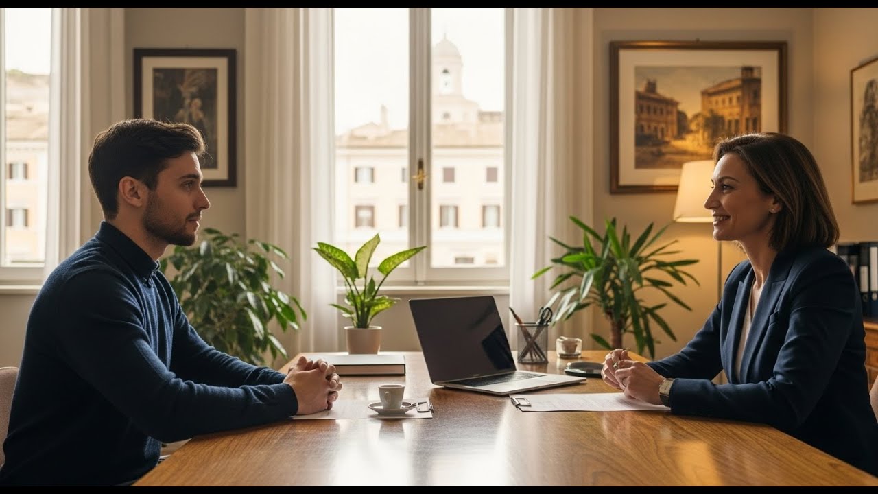 Job Interview in Italian – A2/B1 Dialogue with Subtitles 🇮🇹💼 - YouTube