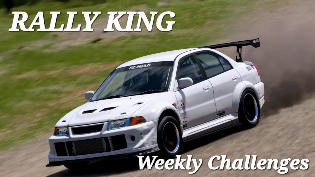 RALLY KING | Gran Turismo Weekly Challenges - YouTube