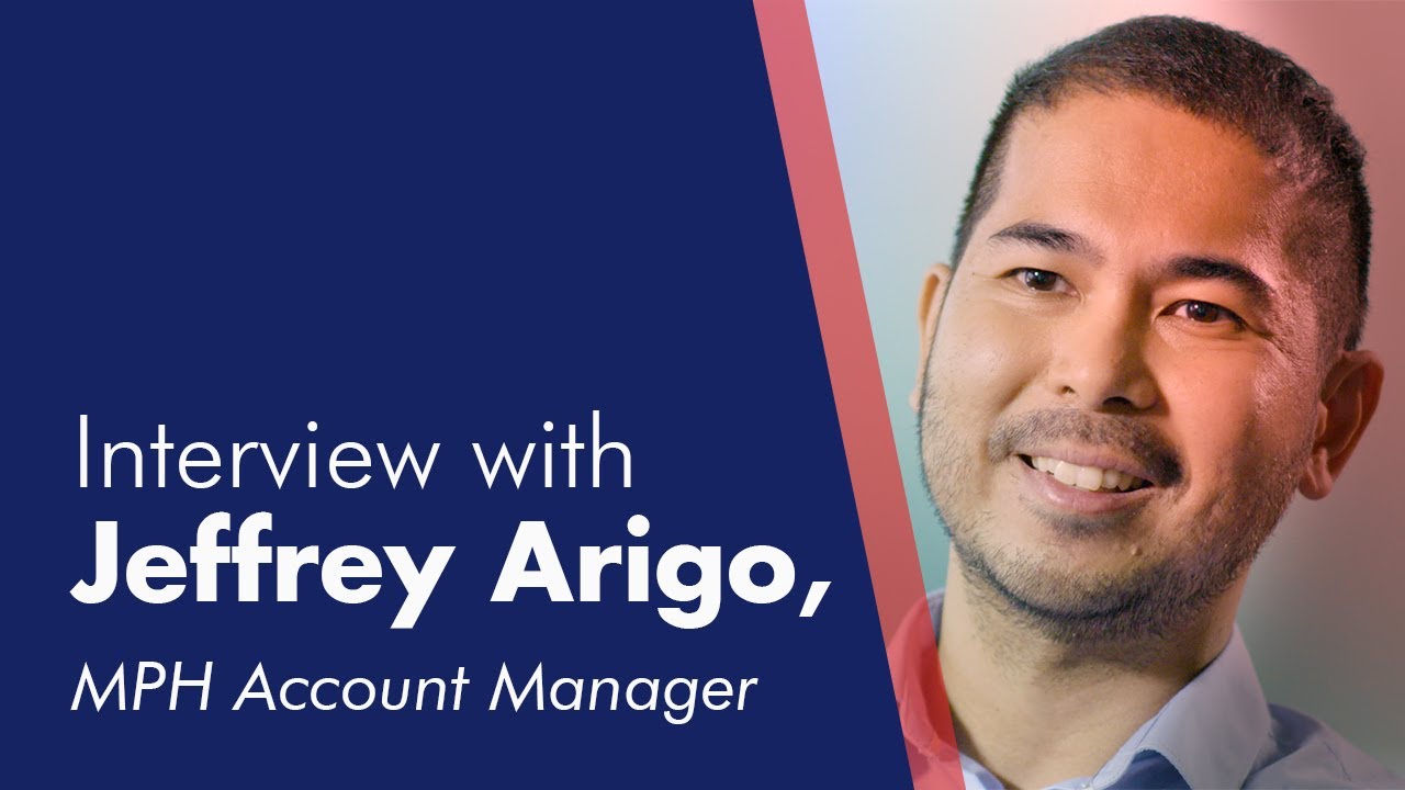 #MeetourMPHTeam, interview with Jeffrey Arigo - YouTube