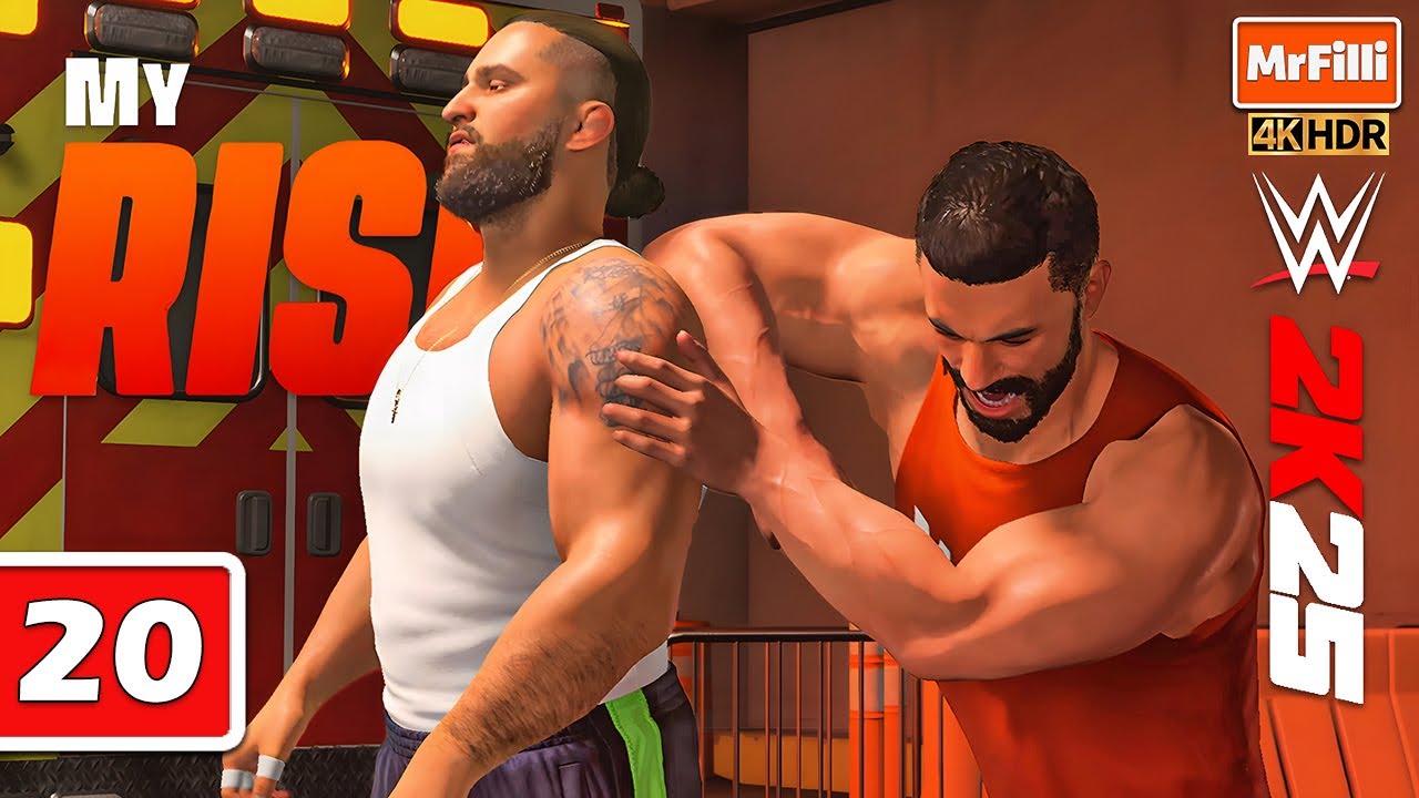 WWE 2K25 - MyRise "NXT Mutiny" | Back Stage Parking l 20 | PS5 [4K HDR ...