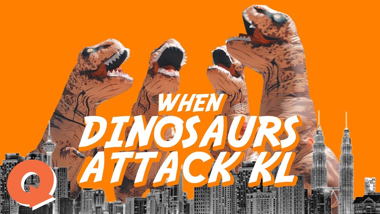 WHEN DINOSAURS ATTACK KL - YouTube
