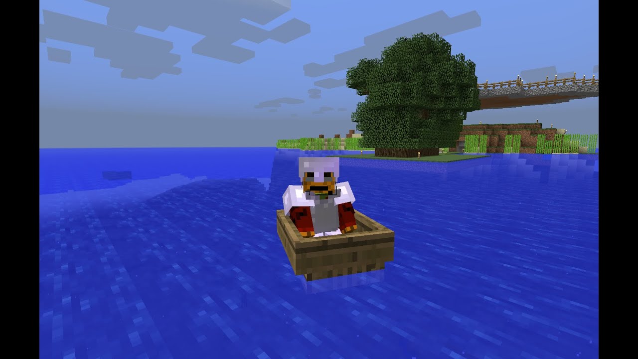 Minecraft cu avg - ep 63 - dus cu pluta ... ăăămm barca! - YouTube