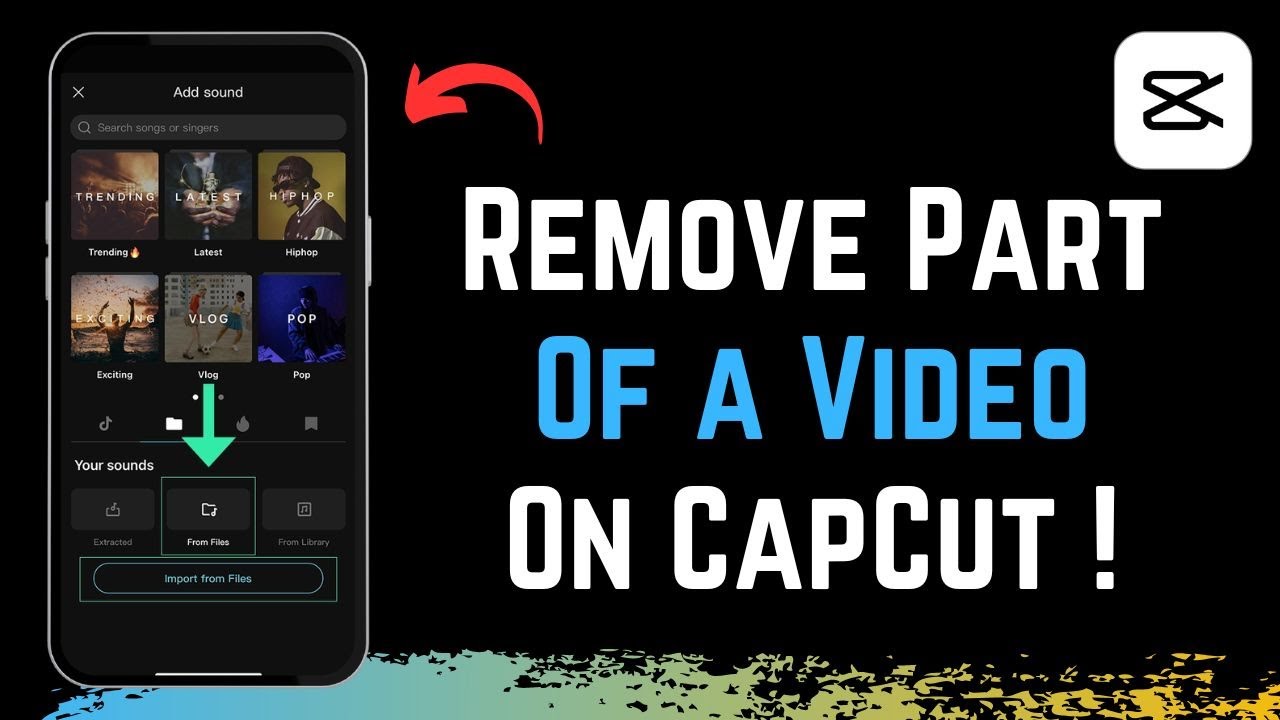 How To Remove Part Of Video In CapCut - Quick Guide ! - YouTube