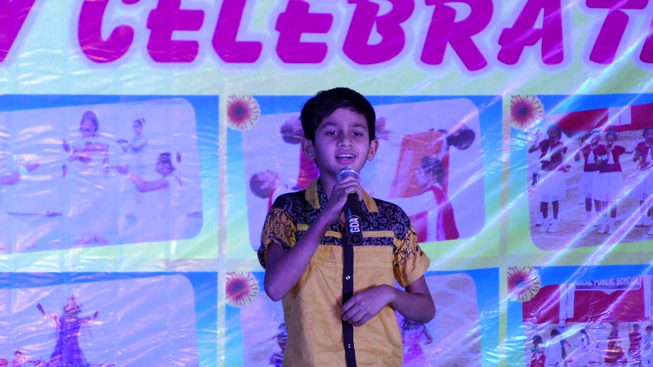 Muskurane Ki Wajha Tum From Yash Patle 6th Pre By Mr Vimal Puncheshwar Annual Day Function