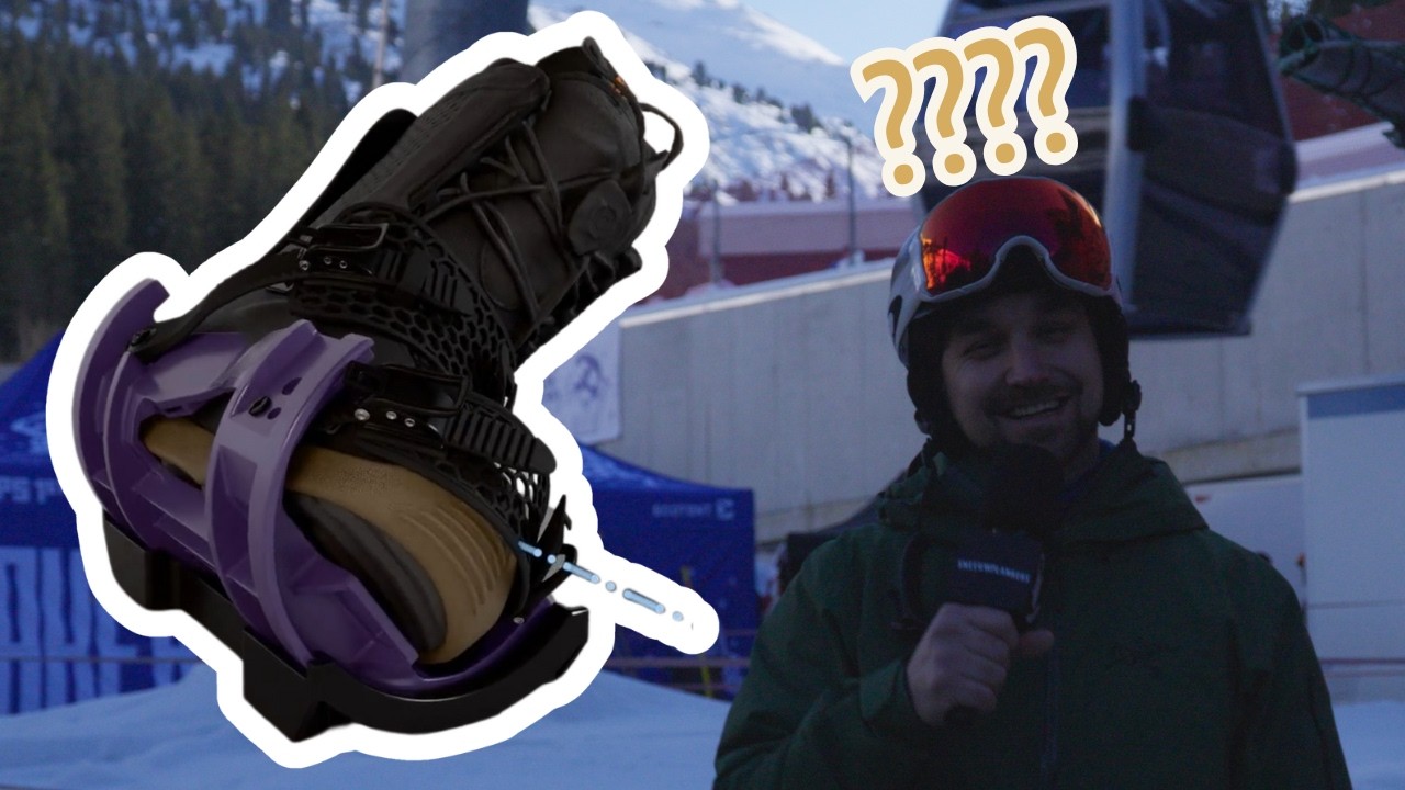 Bone Binding: bindingen die draaien op je snowboard - YouTube