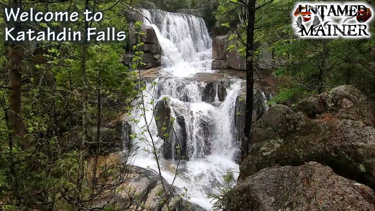 Katahdin Stream Falls in Baxter State Park - YouTube