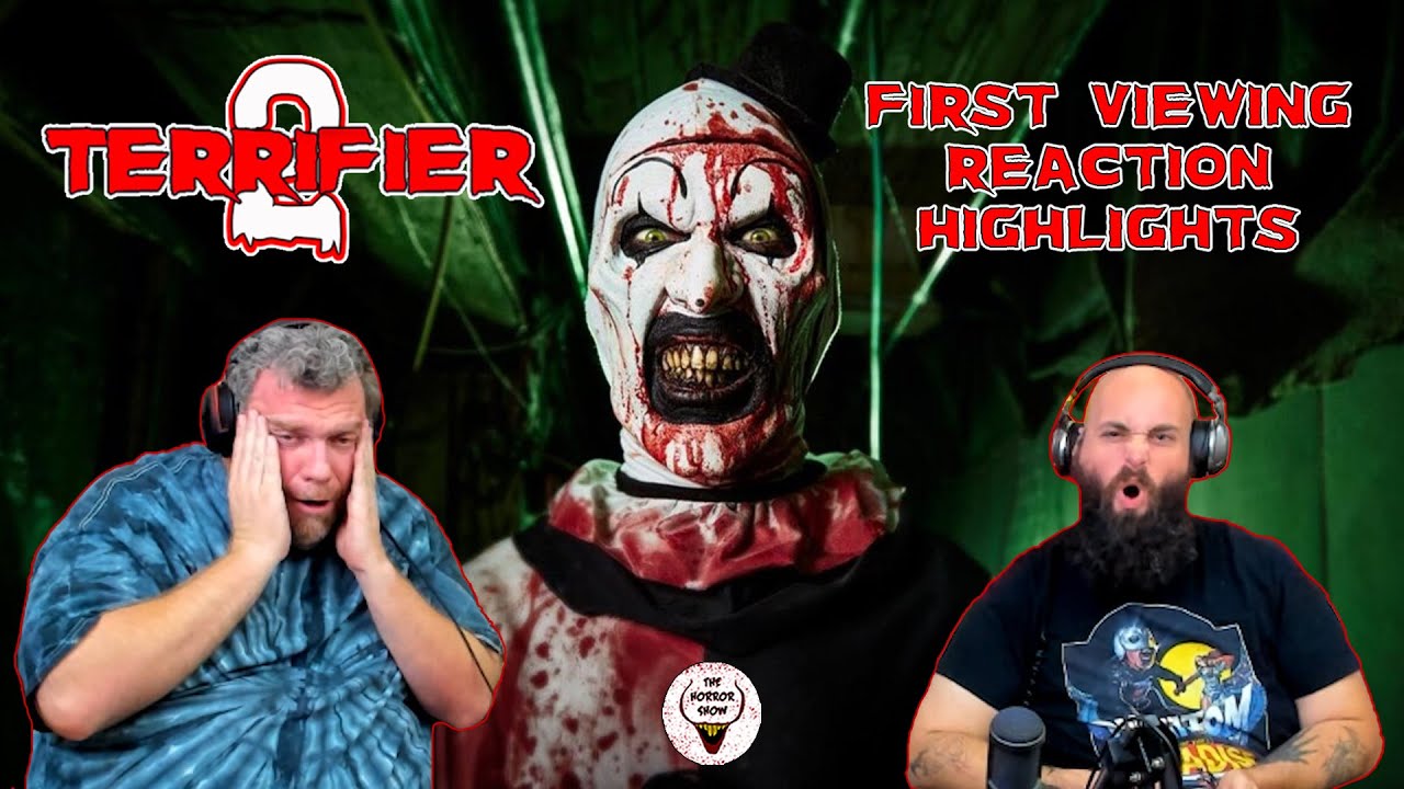 TRAUMATIZED by "Terrifier 2" - First Watch Reaction Highlights - YouTube