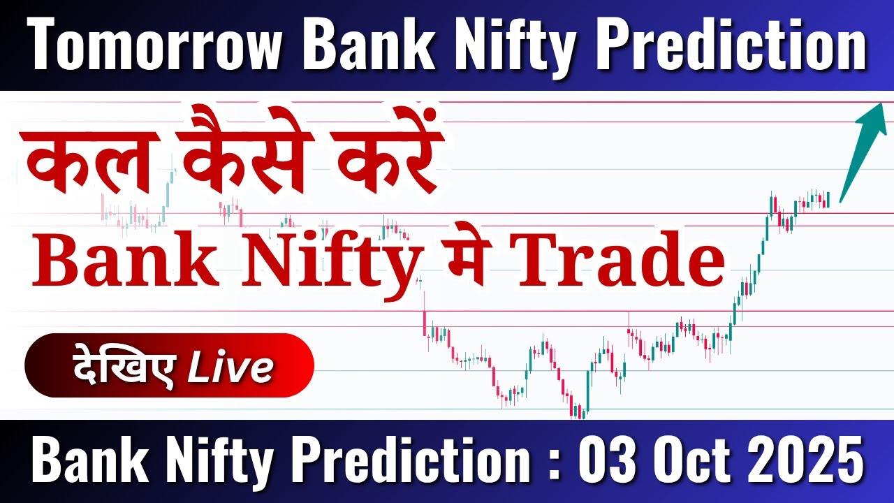 Friday Bank Nifty Prediction | Bank nifty Analysis 03 Oct 25 | SL ...
