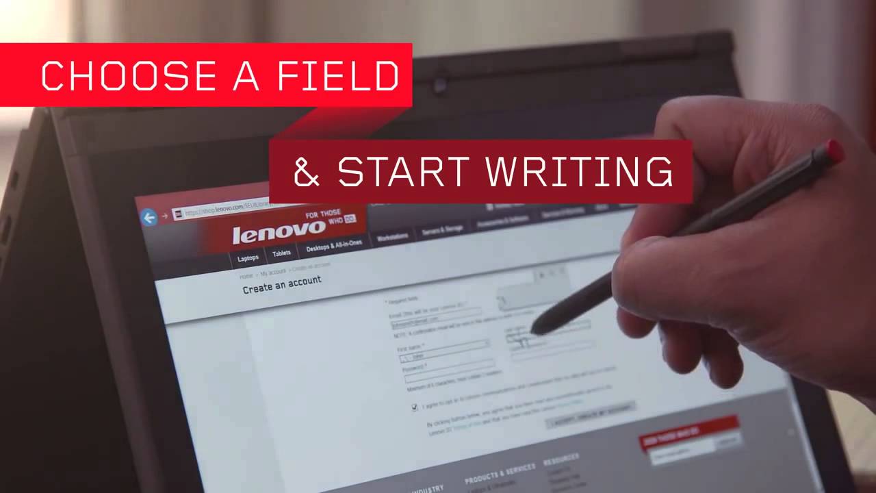 Lenovo WRITEit - YouTube