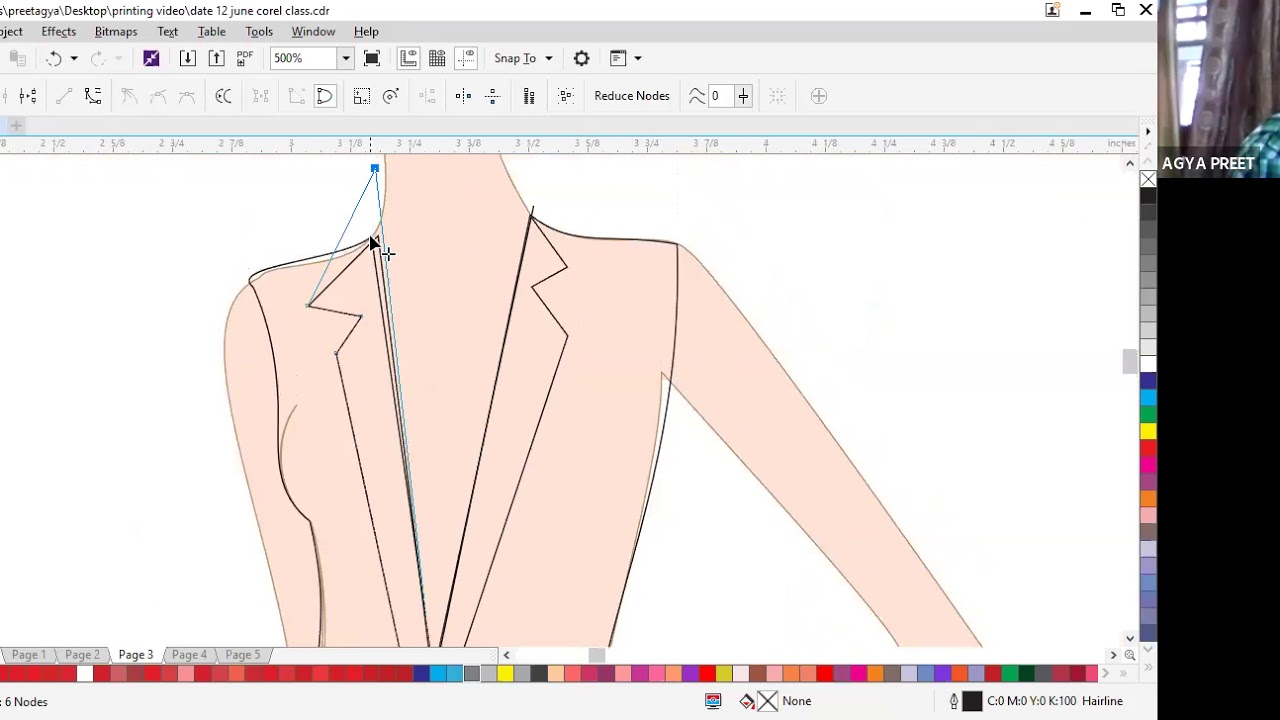995 0702 2555 Practical Corel Draw Software Dress Designing Both Hindi ...