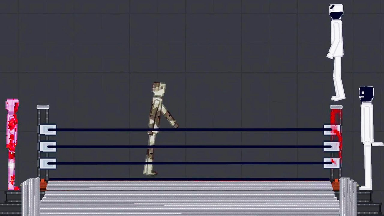 People vs Zombie Wrestling Battle People Playground - YouTube