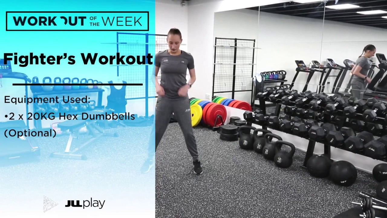 Workout of the Week - Fighter's Workout - YouTube