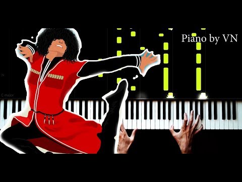 Lezginka - Kafkas Dansı - Piano Tutorial by VN