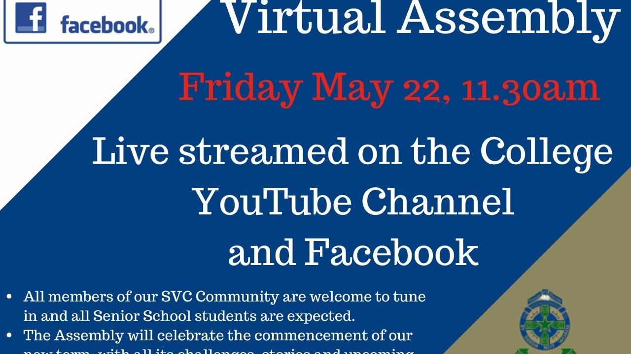 Senior School Virtual Assembly 2 - YouTube