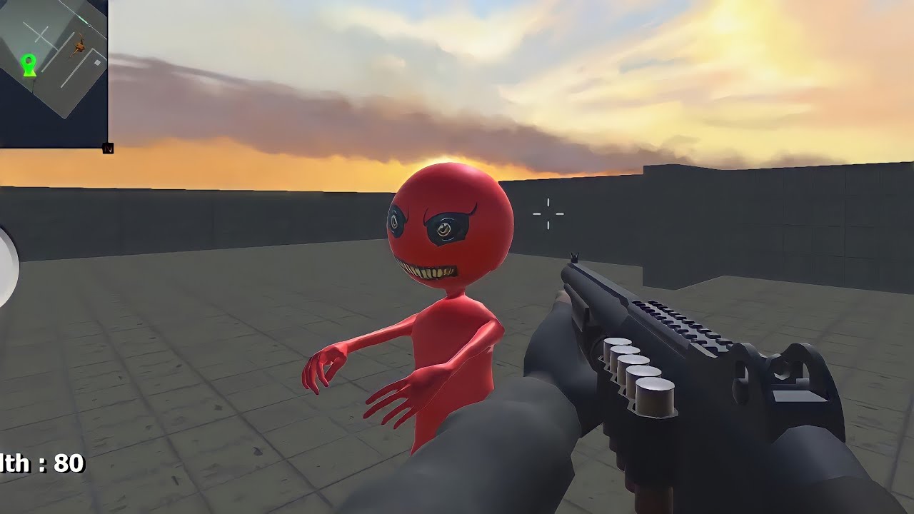 Red Alien - Shooting Games 3D : Mode Mod #game #gaming - YouTube