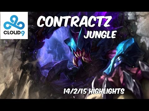 C9 Contractz - Rek'Sai vs Kha'Zix - LOL Highlights - YouTube