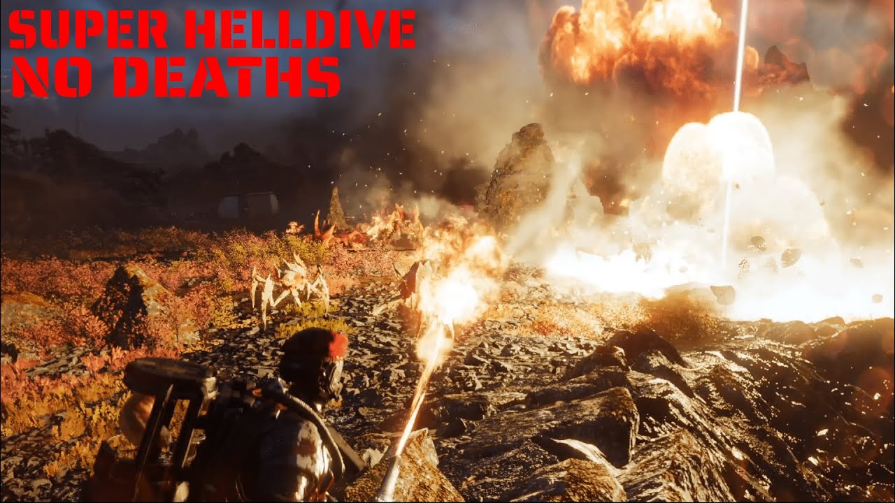 Helldivers 2 - Those Who Favor Fire (Super Helldive, All Clear, No Deaths, No Comms) - YouTube