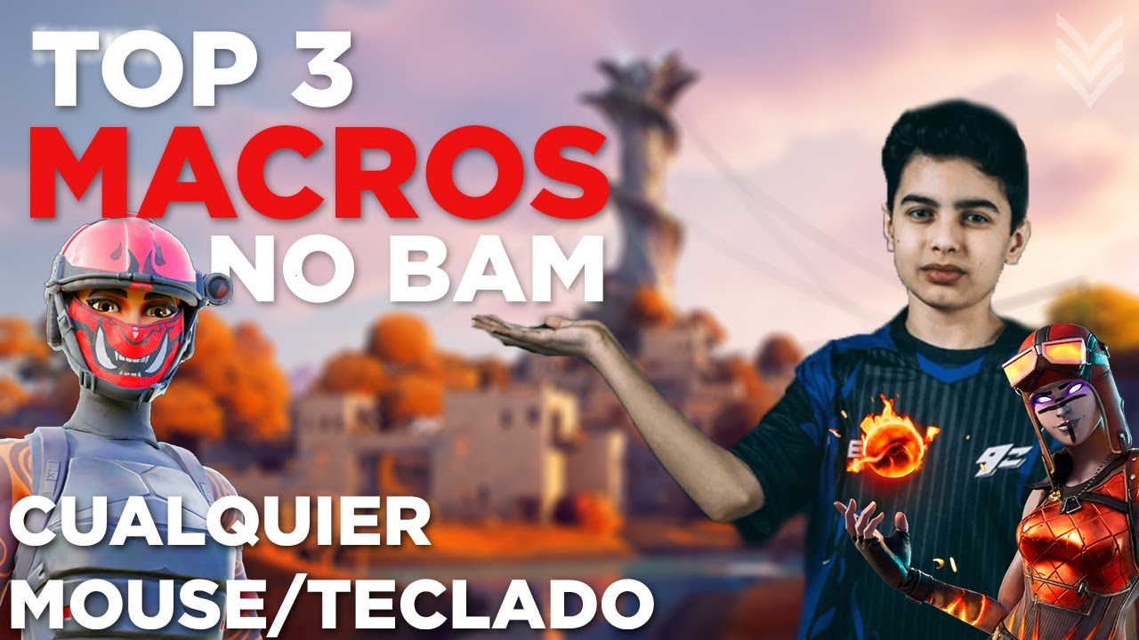 TOP 3 *MACROS* en FORTNITE para CUALQUIER TECLADO/MOUSE 🔥 - YouTube