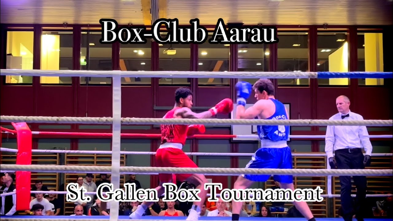 Fight 4, Box-Club Aarau at St.Gallen boxing tournament - YouTube