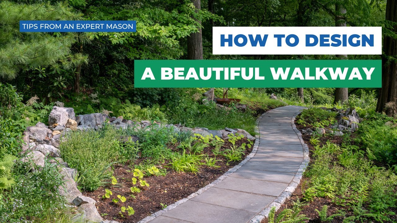 How To Design A Beautiful Walkway - YouTube