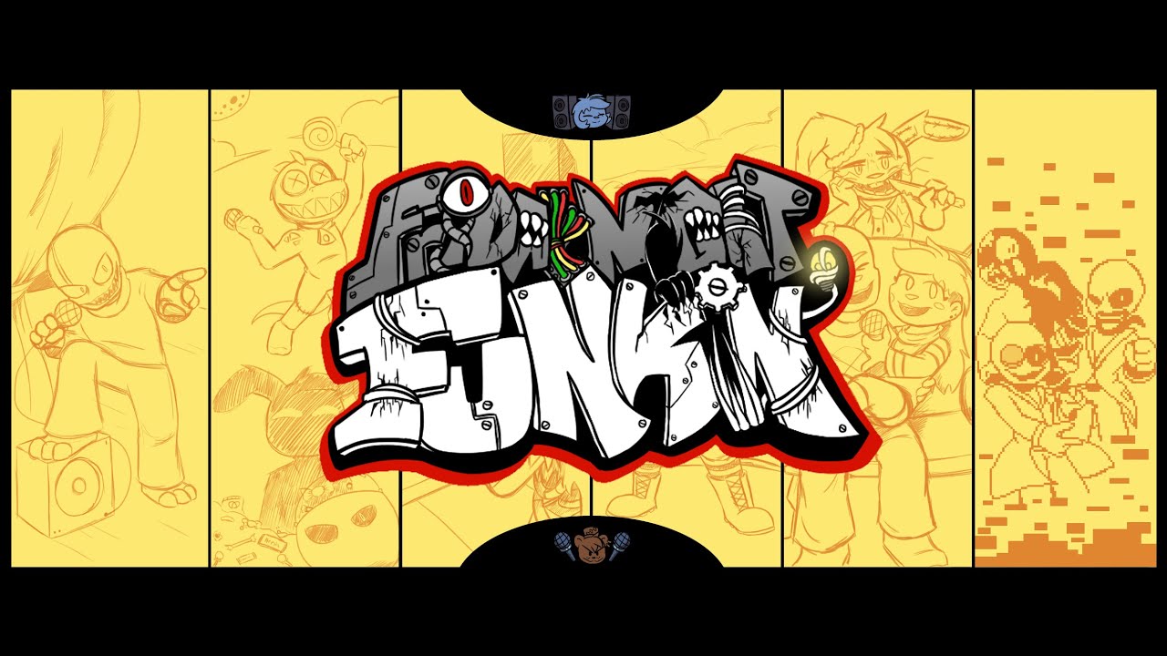 FNF Custom Title Shot (Speed Painting) - YouTube