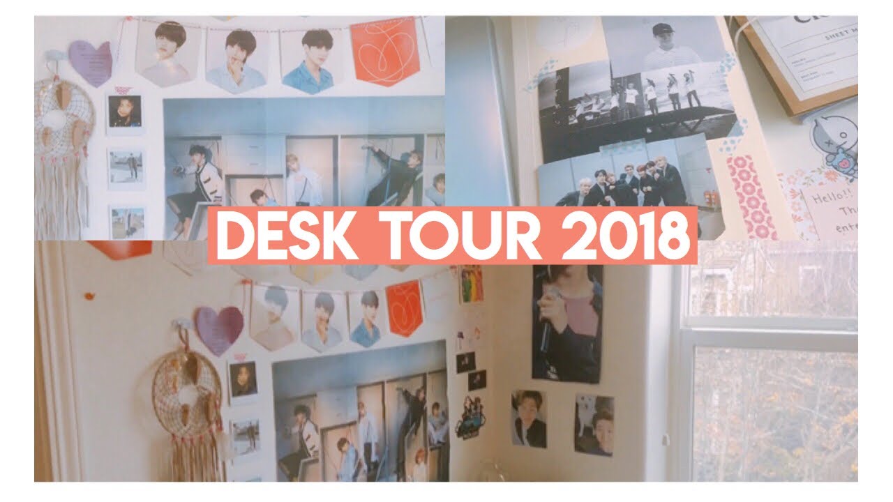 BTS DESK TOUR - 2018 - YouTube