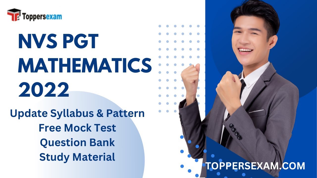 NVS PGT MATHEMATICS Mathematics Best Book 2022 | NVS PGT Mathematics ...