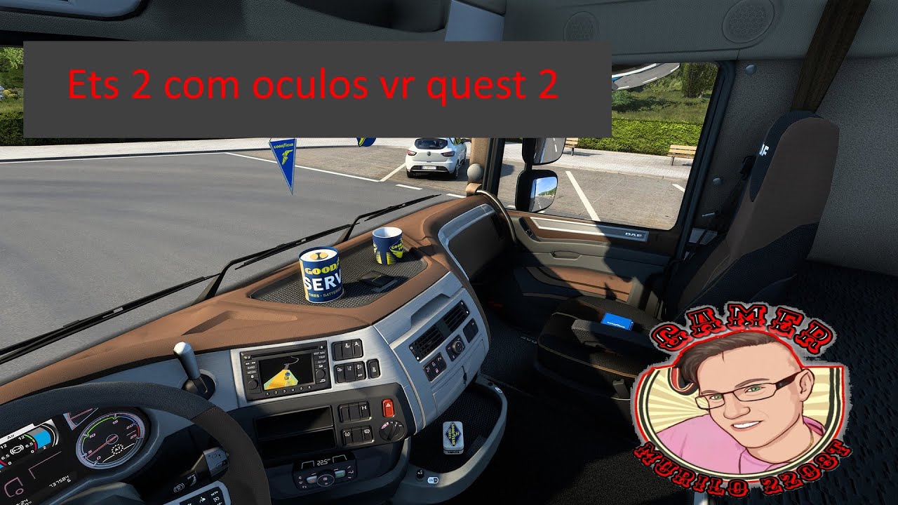 ETS 2 com Oculos vr quest 2 - YouTube