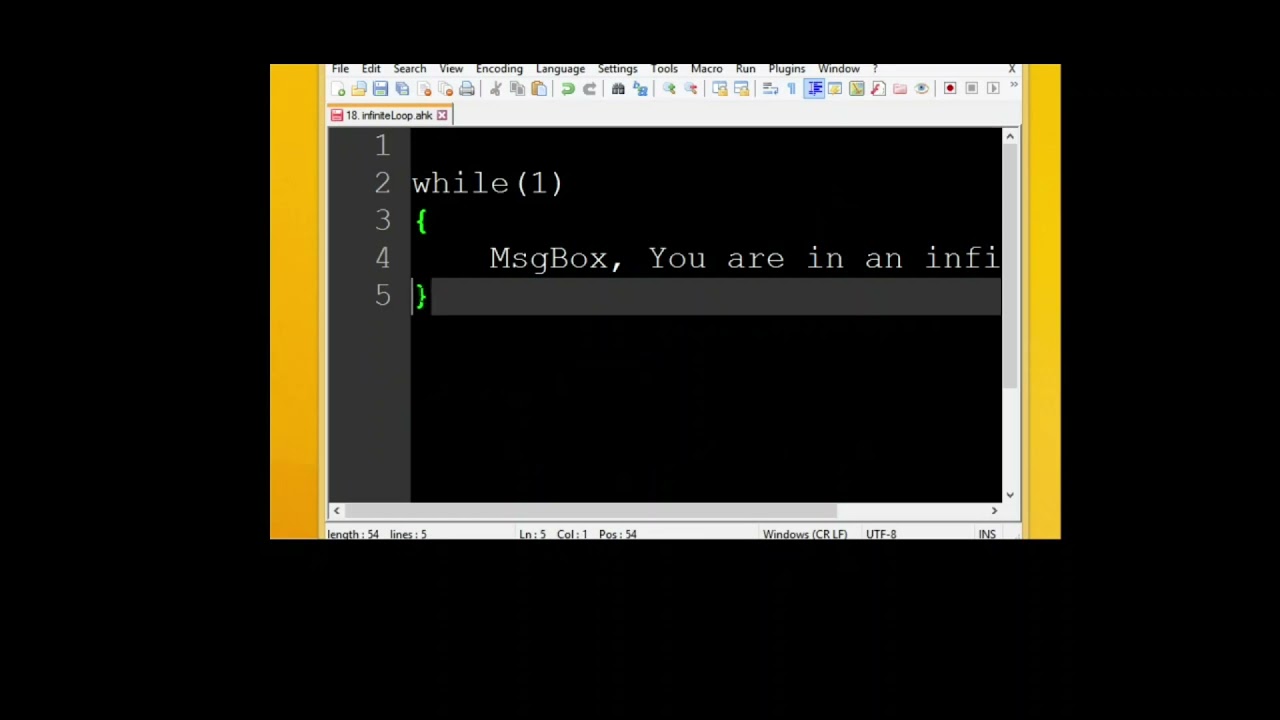 Using break To End An Infinite While Loop YouTube Using break To End An Infinite While Loop YouTube