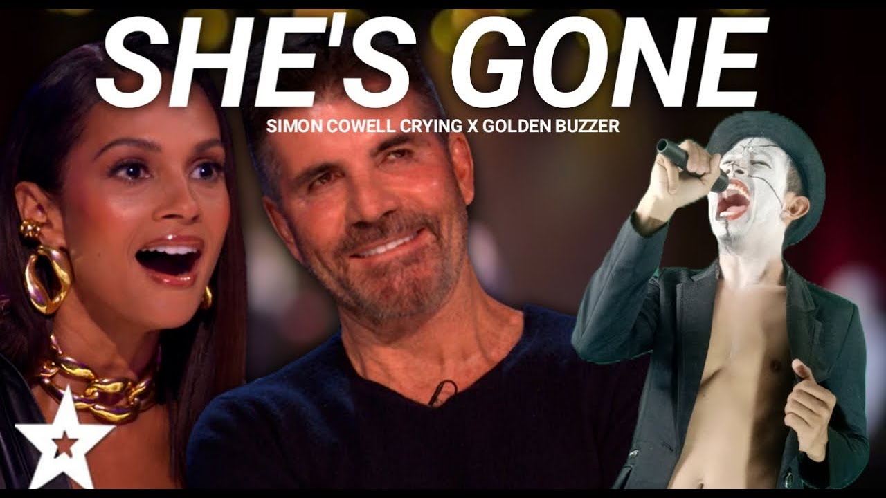 Golden Buzzer: Simon Cowell Crying To Hear The Song She's Gone Homeless ...