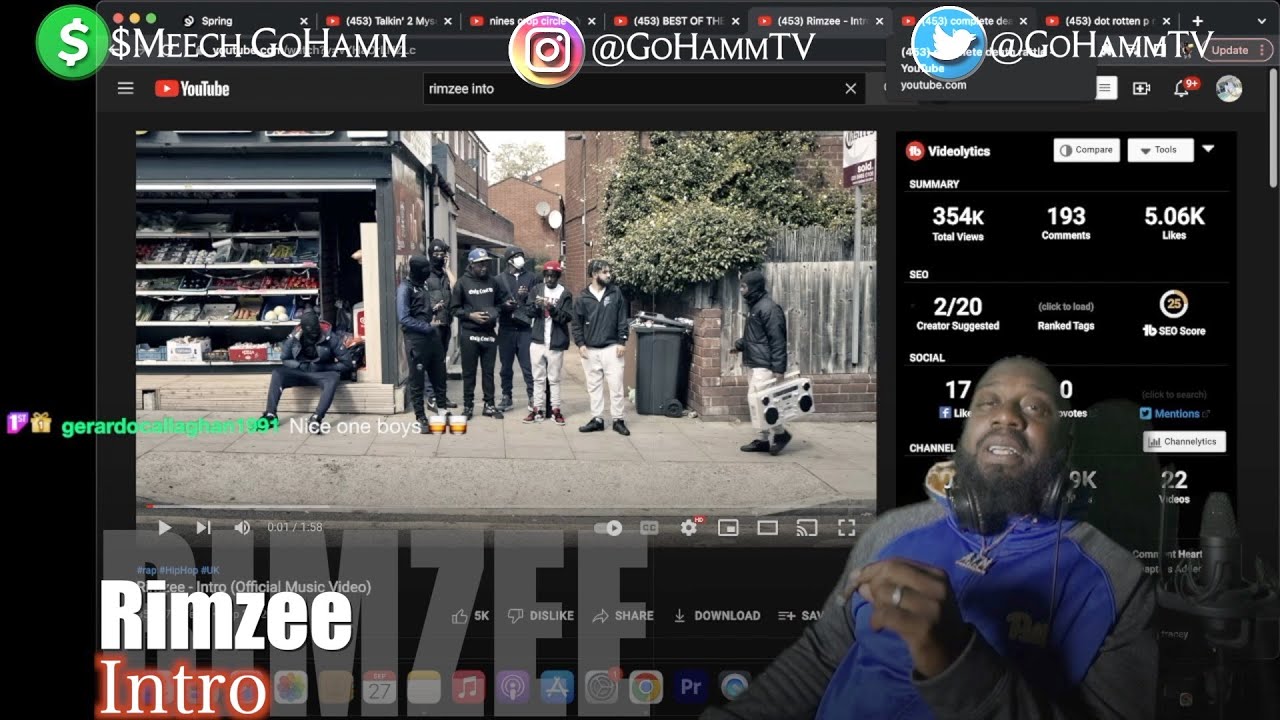 RIMZEE - Intro [GoHammTV] HOW DO YOU FEEL ABOUT RIMZZE ??? - YouTube