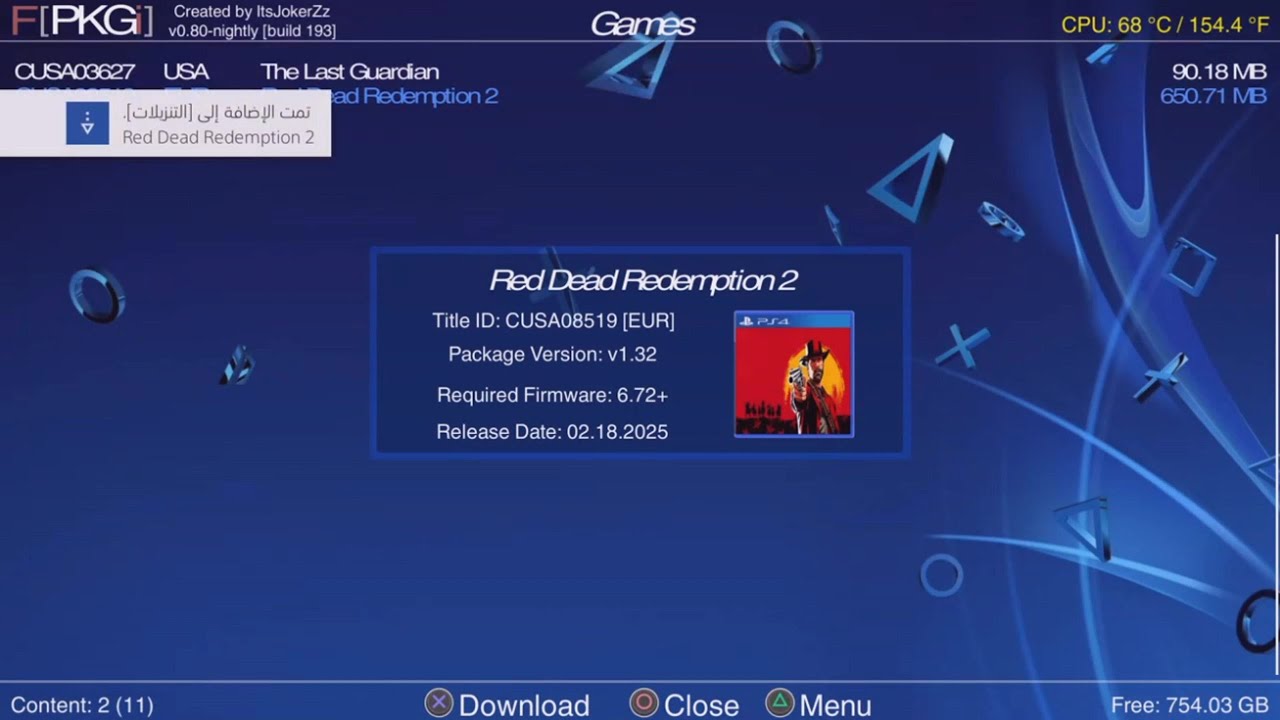 fpkgi v0.81-ps4 - YouTube