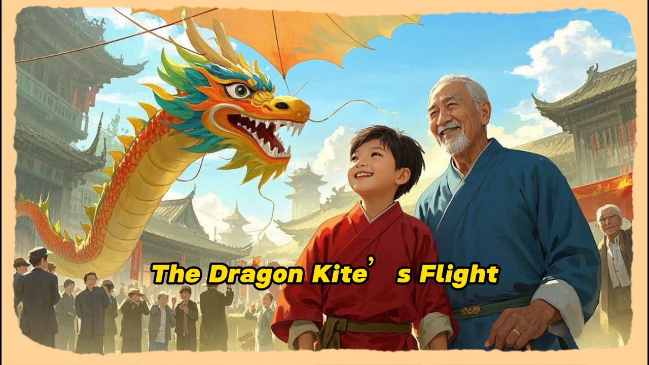 The Dragon Kite’s Flight | Story For Kids age 4-6 | Full Story | Fairy ...