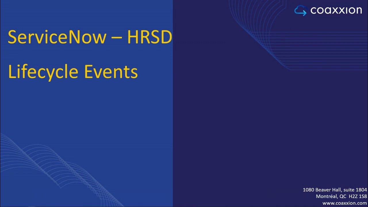 4. HRSD Lifecycle Events - YouTube