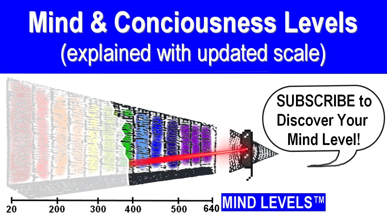 Updated Levels of Consciousness Chart Explained (and why we have ...