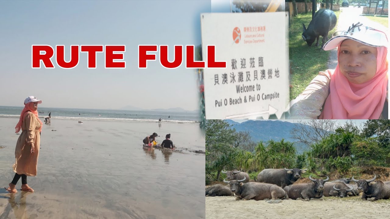 RUTE FULL PANTAI PUI O & CAMPSITE PUI O LANTAU ISLAND ‼️ - YouTube