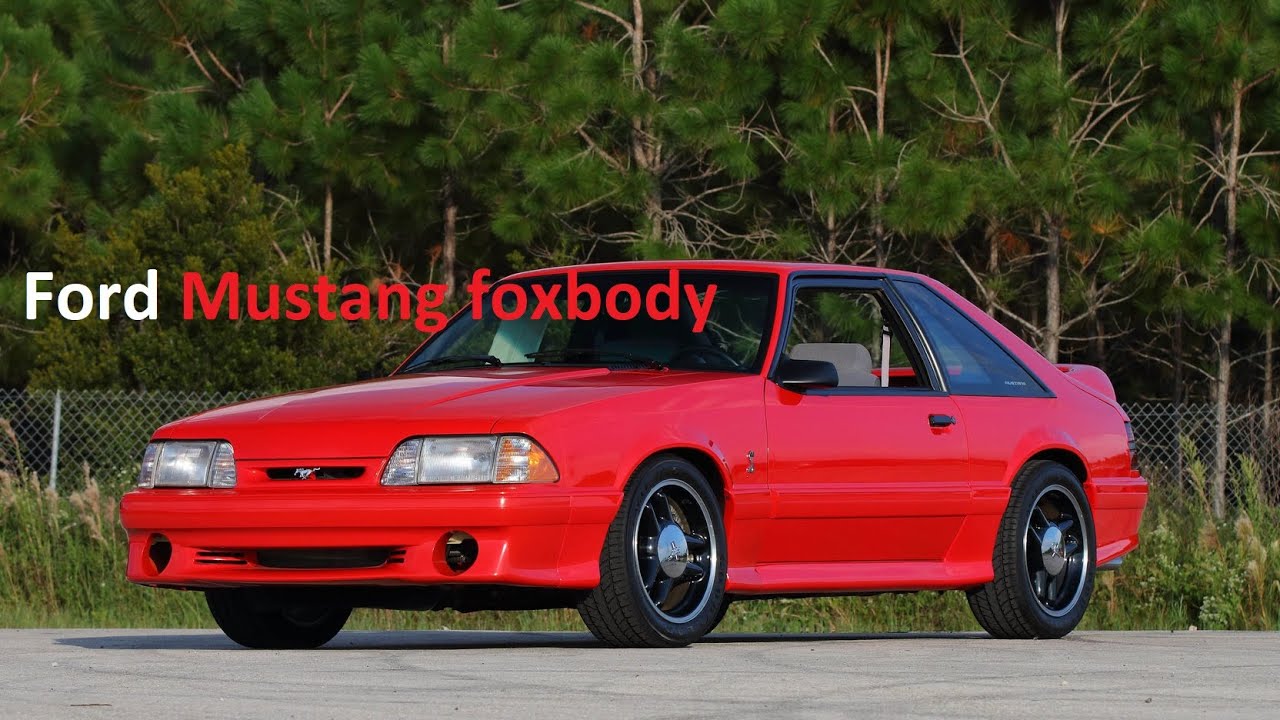Ford mustang foxbody drift car nfs heat bild - YouTube