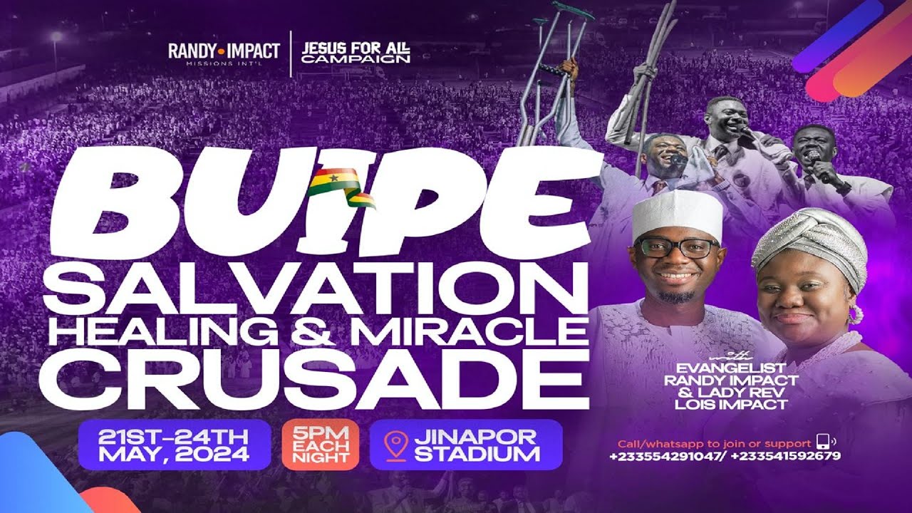 BUIPE SALVATION, HEALING & MIRACLE CRUSADE || DAY 4 || 24 - 05 - 2024 ...