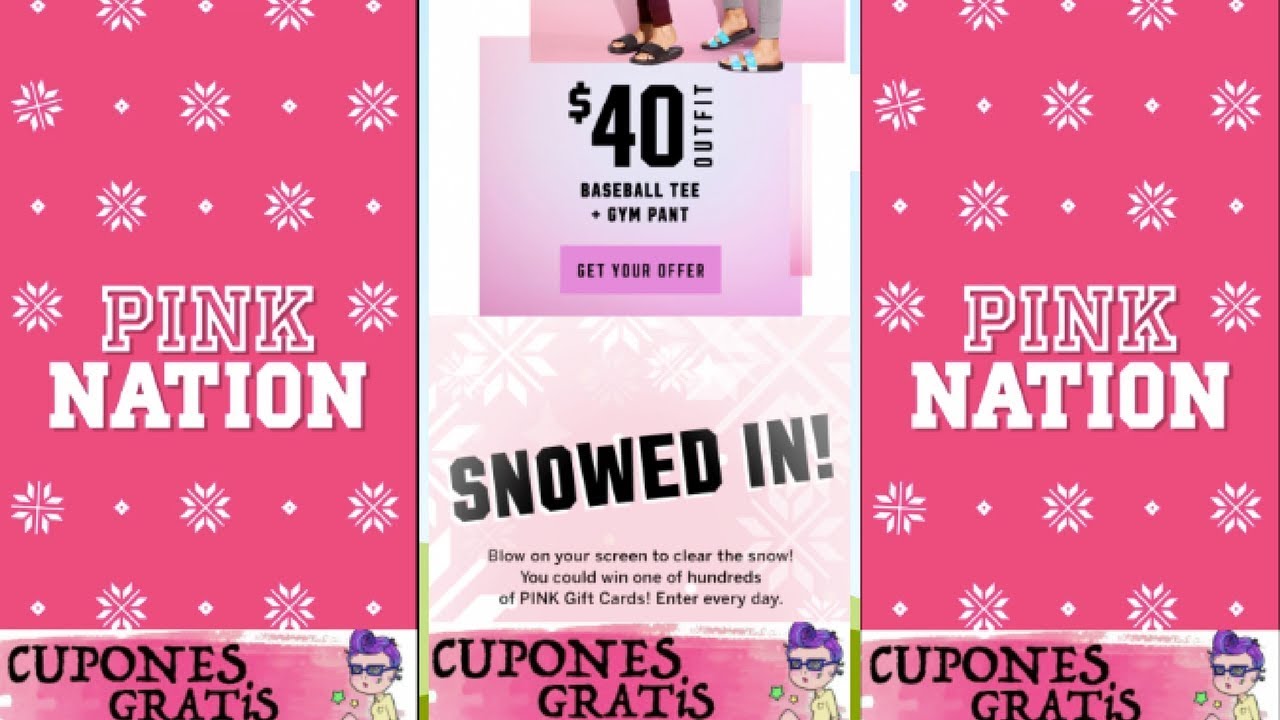 OBTEN UNA GIFCARD DE 100$ DE PINK TOTALMENTE GRATIS - YouTube