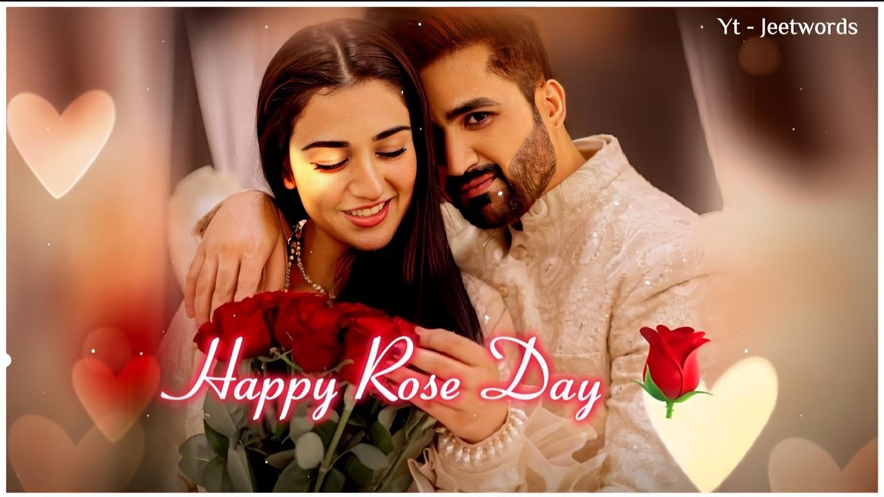 Rose Day Status 2025🌹 Happy Rose Day Status 2025 | Rose Day Whatsapp ...