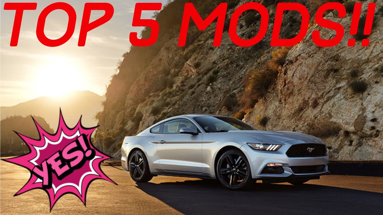 TOP 5 GREATEST MODS FOR A ECOBOOST MUSTANG, MAKE TONS OF POWER!!! - YouTube
